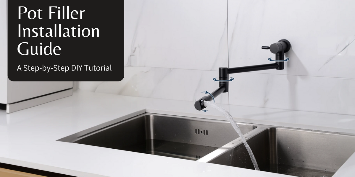 Pot Filler Installation Guide - A Step-by-Step DIY Tutorial — BO-HA