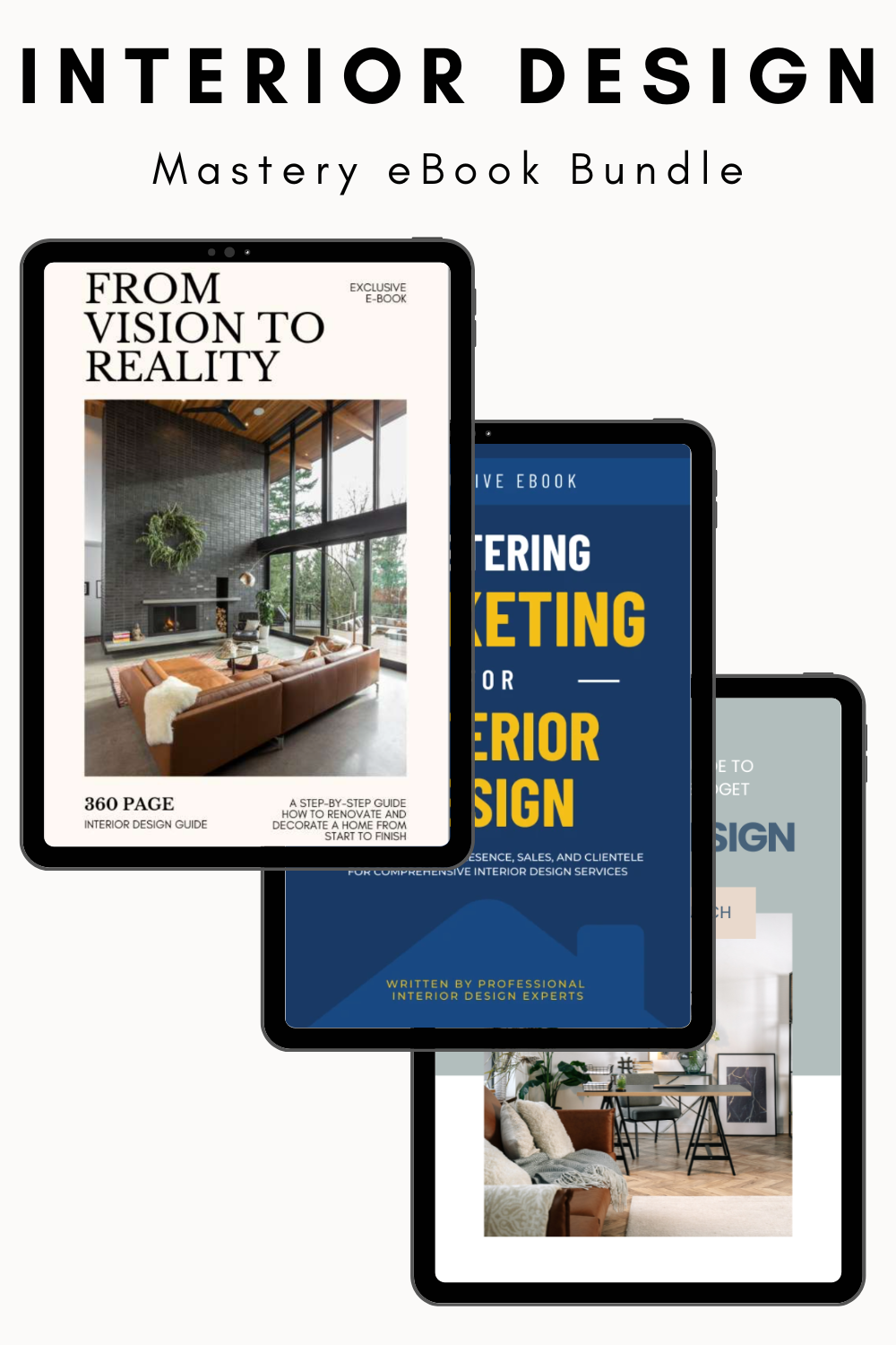 The Complete Interior Design Mastery eBook Bundle - Unleash Your Creat ...