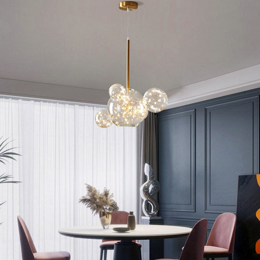 Runa LED Chandelier Glass Pendant Lights — BO-HA