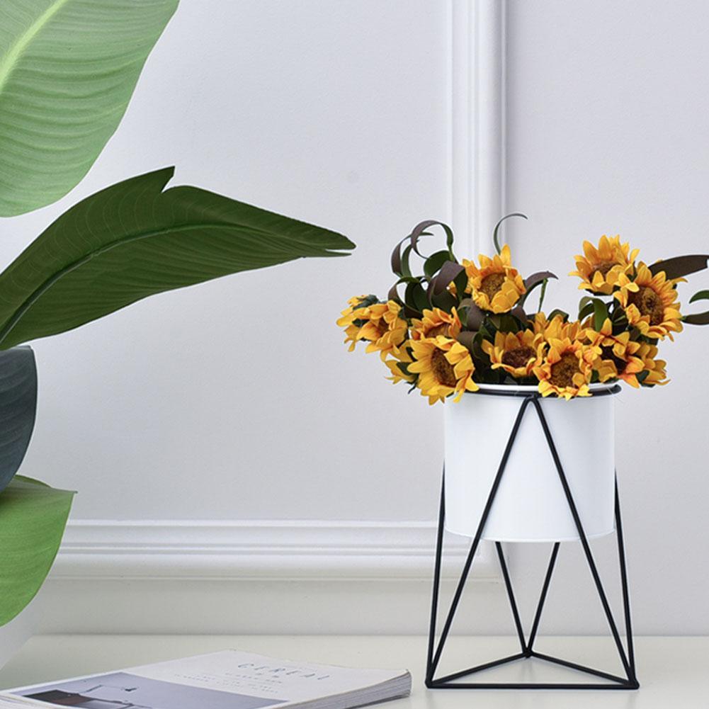 Maja - Circular Ceramic Planter & Stand — BO-HA