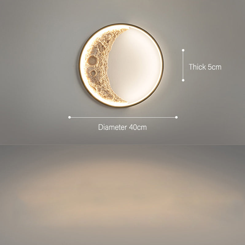 Hampus - Half Moon Modern LED Wall Lamp — BO-HA