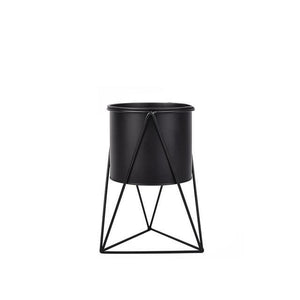 Maja - Circular Ceramic Planter & Stand — BO-HA